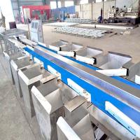 China Hot Selling Automatic Avocado Fruit Based Weight Grading for Sale Trout Fish Shrimp Sorter Line Poultry Weight Sorting Machine for sale
