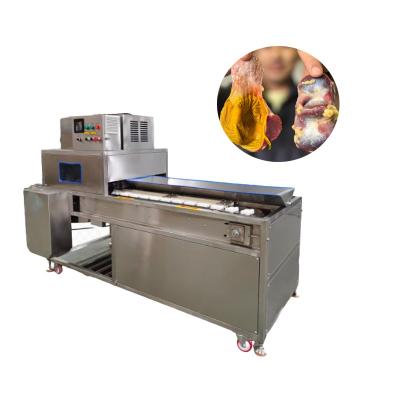 China Chicken Duck Gizzard Opening Cutting Processing Machine for sale