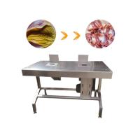 China Electric Chicken Gizzard Skin Remover Easy to Clean Poultry Processing Machine for sale
