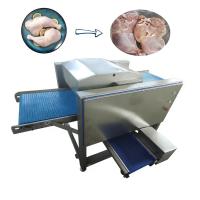 China High Output Commercial Chicken Duck Skinner Thigh Breast Neck Skin Removing Machine for sale