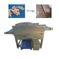 China Stainless Steel Chicken Duck Skin Peeling Machine for Thigh Breast Neck Processing for sale