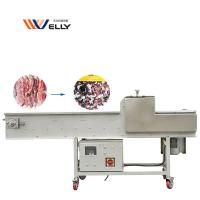 China Factory Direct Automatic Seafood Cutting Machine for Squid Ring Octopus Segment Chicken Leg WELLY for sale