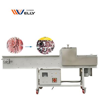 China Multifunctional Seafood Poultry Cutting Machine for Squid Ring Chicken Leg Dicing Chili Ring Customized Mold for sale