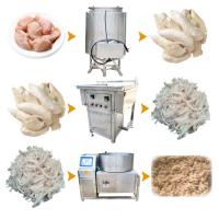 China High Yield Complete Pork Floss Processing Line Multi-Function Shredding Frying Drying Equipment for Food Plant for sale
