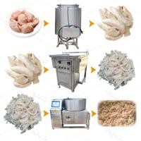 China Factory Supply Pork Beef Floss Shredder Frying Production Line Meat Floss Machine for Small Business for sale