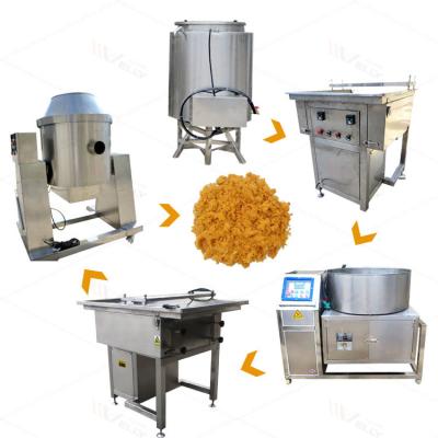 China Large Capacity Chicken Meat Shredded Processing Line Dried Pork Floss Production Machine Fish Floss Producing Machines for sale