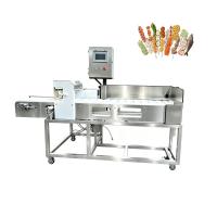 China Adana Frozen Meat Kebab Bag Burger Patty Satay Skewer Making Machine for sale