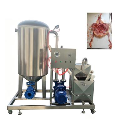 China Stainless Steel Poultry Vacuum Lung Suction Machine Chicken Lung Extractor For Poultry Slaughter Processing Line for sale