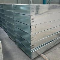 China Wall Mounted Or Floor Mounted Galvanised Cable Tray For Easy Installation Hdg Tray for sale