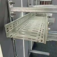 China Saltwater Resistant Cable Tray Galvanized Steel For Streamlined Cable Organization for sale