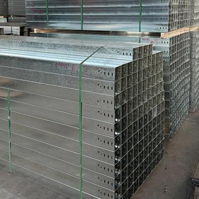 China Heavy Duty Steel  Metal Cable Tray  Rust Proof Easy Installation For Industrial Wiring 6 Feet To 10 Feet Length And Long Lasting Durability for sale