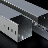 China Suspended Cable Tray 150mm X 50mm For Air Circulation In Stainless Steel Exterior Cable Tray for sale