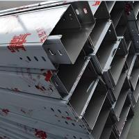 China Stainless Steel Solid Bottom Cable Tray Rectangular 1.2mm-2.5mm Suspended Ceiling Cable Tray for sale