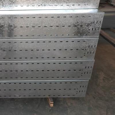 China 25mm-150mm Height Hot Dip Galvanized Cable Tray With Easy And Fast Installation 1.0mm-2.5mm Thickness for sale