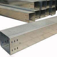 China Cable Tray Galvanized Steel With Floor Mounted Installation Method And Accessories Bracket for sale