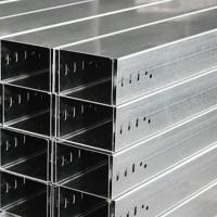 China Easy And Fast Installation Hdg Cable Tray Width Range 50mm-1000mm Outdoor Cable Tray for sale