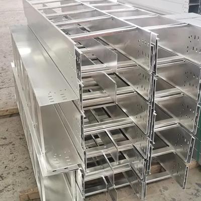 China HDG Surface Finish Aluminum Cable Tray Easy To Modify For Ultimate Flexibility for sale