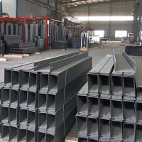 China 100mm Width Silver Solid Cable Tray For Wall Mount Installation In Silver Solid Bottom Tray for sale