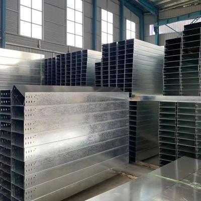 China Corrosion and Weather Resistant Solid Cable Tray for Steel Products Guaranteed Durability for sale