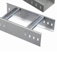 China Height L 50mm 150mm Ladder Tray With Fire Resistance Load Capacity Light Duty Heavy Duty for sale