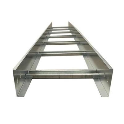 China Ventilated  Ladder Cable Tray 4-12 Rungs 3m-6m Length For Improved Air Circulation for sale