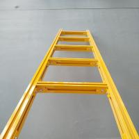 China Maximize Cable Management Ladder Type Cable Tray 3m 6m Length Wall Or Floor Mounting for sale
