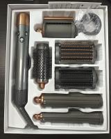 China Dyson Hair dryer hs05 -Dyson Airwrap Complete Long HS05 Gold Multifunctional Hair Straightener Dyson Hair Dryer Set Gold Color for sale
