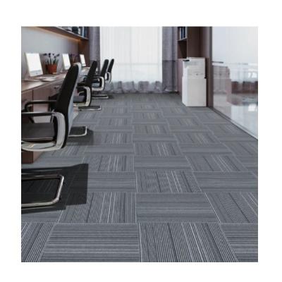 China Anti-slip PVC Backing Modern Style Luxury 100% Pp Office Carpet Tiles for Commercial for sale