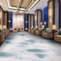 China Custom Printing Cut Pile Axminster Carpet for Hotel Wall To Wall Decoration Design for sale