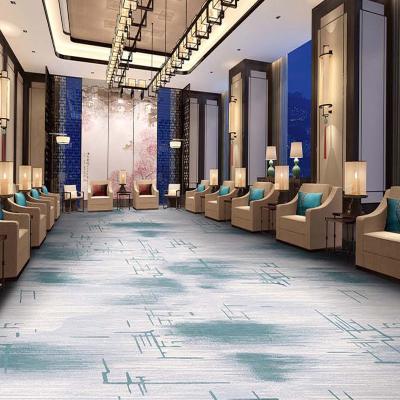 China Custom Printing Cut Pile Axminster Carpet for Hotel Wall To Wall Decoration Design for sale