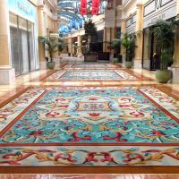 China Custom Printed Stock Tufted Nylon Material Silverstone Hotel Room Carpet for Commercial for sale