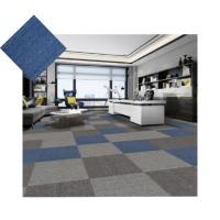 China Carpet Tiles 50x5 PVC Backing Polypropylene Modern Eco-friendly Office Fire Retardant for sale