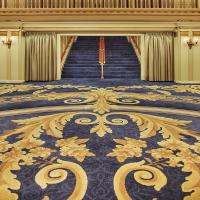 China 5 Star Living Room Handmade Hotel Carpet Plush Pile Height Modern Design Tapis Rooms for sale