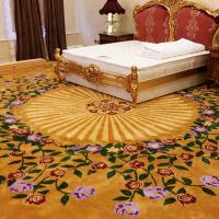 China Customizable Abstract Pattern Hotel Room Carpet Wall to Wall Carpets Handmade Tufted Rugs for sale