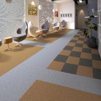 China Office Luxury Commercial Square Carpet Tiles 50x50 Sound Insulation Abstract Pattern for sale