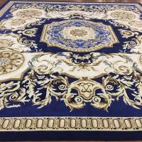 China Wool Cushioned Carpet and Rugs for Living Room Handmade Karpet Ruang Tamu for sale