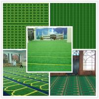 China Mosque Prayer Carpet 100% Acrylic Hand Tufted Solution Dyed Islamic Floor Covering for sale