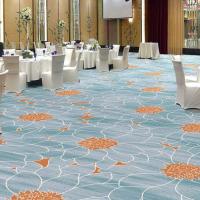 China Affordable Rectangle Axminster 5 Star Hotel Floor Carpet with Customized Design for sale