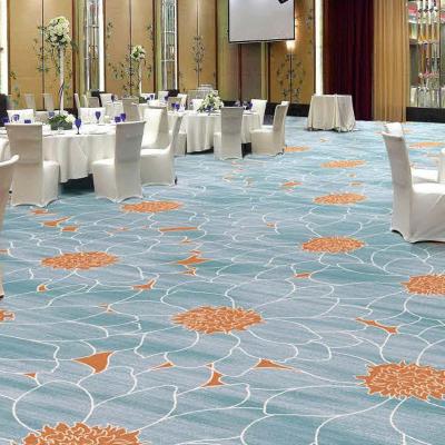 China 5 Star Hotel Floor Customized Design Axminster Carpet with Jute/PP Backing Material for sale
