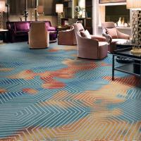 China 5 Star Hotel Floor Customized Design Axminster Carpet with Jute/PP Backing Material for sale