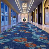 China 5 Star Hotel Floor Customized Design Axminster Carpet with Jute/PP Backing Material for sale