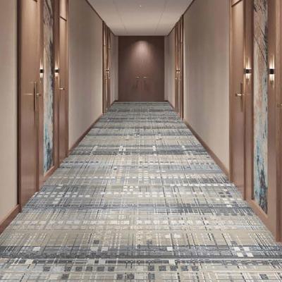 China Abstract Pattern Luxury Carpets for Commercial Place Wall To Wall Corridor in Hotels for sale