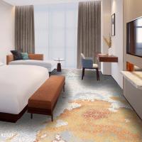 China Prices 5 Star Hotel Stock Carpets Nylon Print Sala Flooring Alfombra for Meeting Room for sale