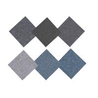 China Abstract Pattern Pp Fiber Flooring Pvc Commercial Carpet Tiles 50X50 for Meeting Room for sale