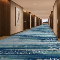 China Modern Style MACHINE MADE Printed Nylon Wall To Wall Cinema Carpet for Movie Theater for sale