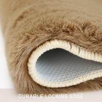 China Modern Handmade Tufted Rugs Faux Rabbit Carpet Area Rugs for Customized Living Room for sale