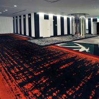 China Hotel Wool Carpet in Hallway Pattern Handmade for Public Areas and Hotel Corridors for sale