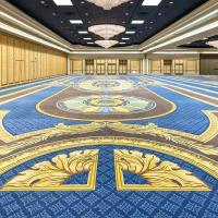 China Luxury Hotel Bedroom Floor Carpet And Rug Lodging Resistant Pile Weight 1000-2606g/sqm for sale