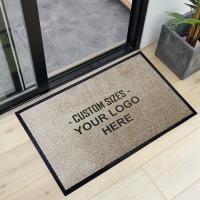 China Customized Color Nitrile Rubber Logo Floor Mat Roll for Fashional Style Kitchen Floor for sale