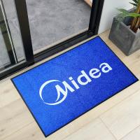 China Custom Medium Thickness 3D Printed Carpet Standing Floor Grip Mat for Office Business Rugs for sale